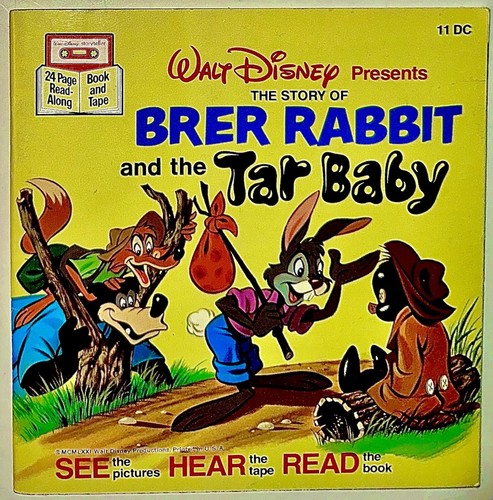 BRER RABBIT AND THE TAR BABY BY JOEL CHANDLER DISNEY VINTAGE BOOK,MINT ...