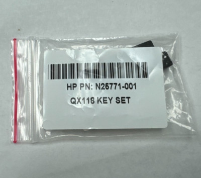New OEM HP N25771-001 QX118 Key Set | eBay