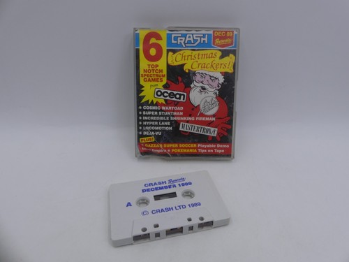 Crash MAGAZINE Powertape December 1989 Sinclair ZX Spectrum cassette | eBay