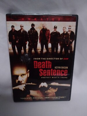 Death Sentence DVD Unrated Edition DIRECTOR OF SAW JAMES WAN 2007 | eBay