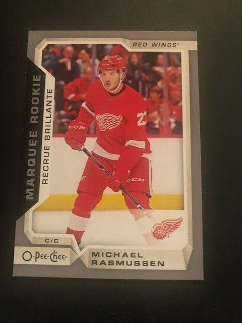 2018-19 O-PEE-CHEE Marque Rookie Update SILVER MICHAEL RASMUSSEN | eBay