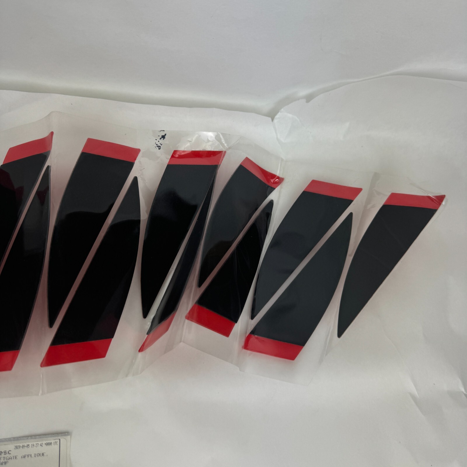 25PC OEM 2016 - 2024 Tesla Model X Liftgate Applique Adhesive Tape ...