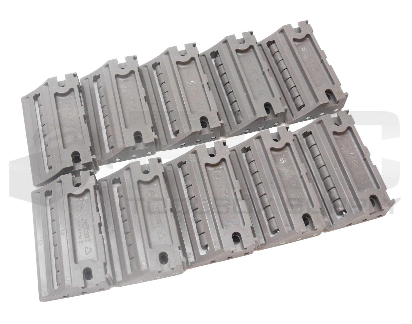 BOX OF 10 NEW REXNORD 10106952 ROLLER TRANSFER PLATE 567 LIP3 L85MM HP ...