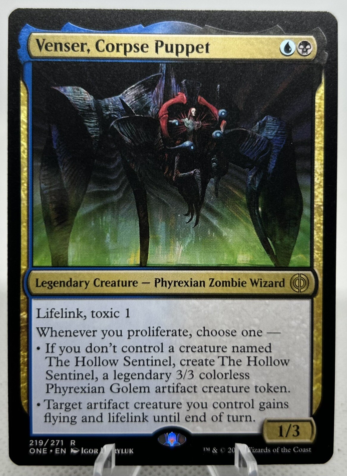 Venser, Corpse Puppet 219/271 Phyrexia: All Will Be One ONE MTG NM | eBay