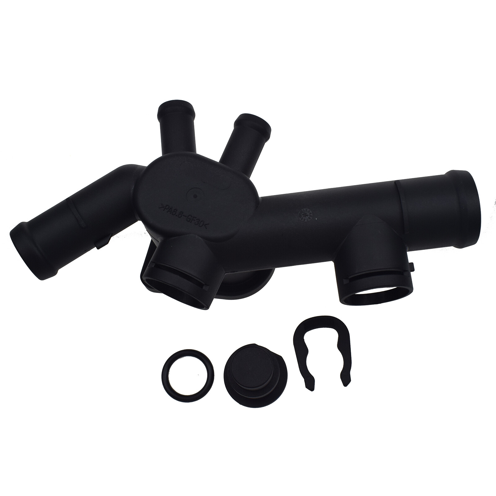 Coolant Cooling Hose Flange & Gasket 06A121132C For VW Beetle 1998-2005 ...