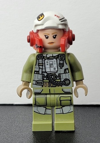 LEGO Star Wars Resistance Pilot A-Wing Minifigure Tallissan Tallie ...