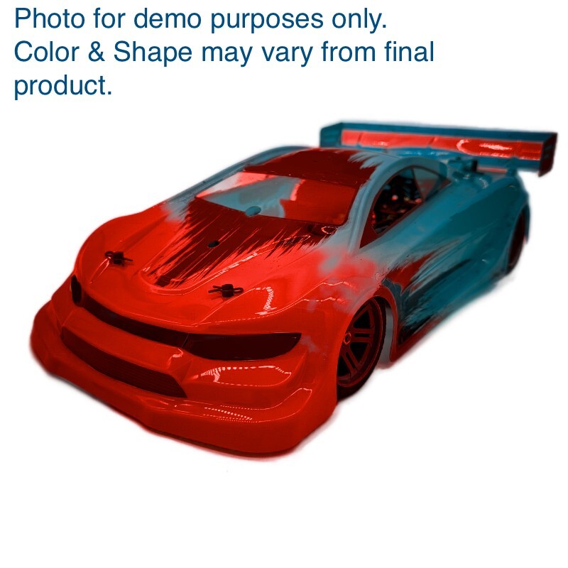 1/10 Lexan Clear RC Car Body Shell for Nitro Wide Touring Body WT 220 ...