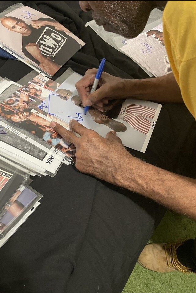 VIRGIL VINCENT ECW WCW WWE WWF SIGNED AUTOGRAPH 8x10 PHOTO PROOF | eBay