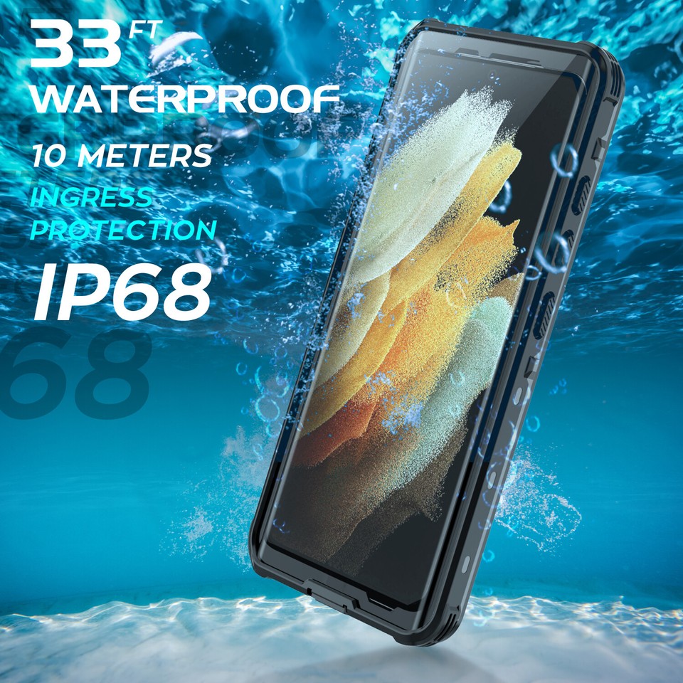 Waterproof Case For Samsung Galaxy S21, S21+, S21 Ultra 5G Plus Screen ...