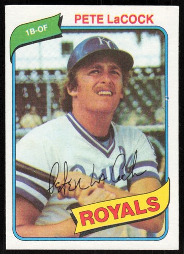 1980 Topps Pete LaCock Kansas City Royals #389 | eBay