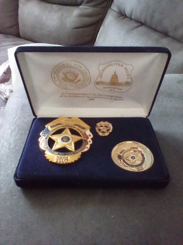 RARE 2009 WASHINGTON D C METROPOLITAN POLICE PRESIDENT OBAMA ...