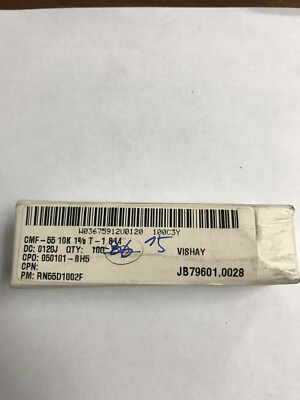 (75) Dale RN55D1002F 10K 1% 1/8w Metal Film Resistors CMF-55 | eBay