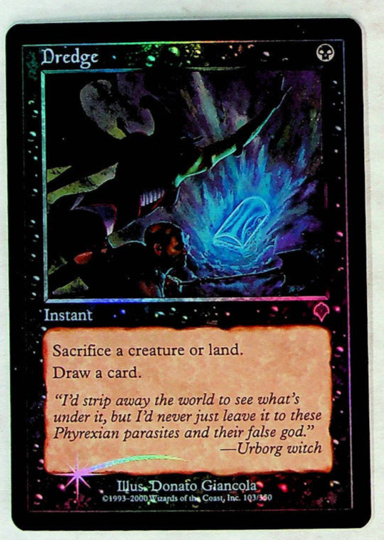 Dredge - Foil - Invasion Edition - Magic The Gathering Card | eBay