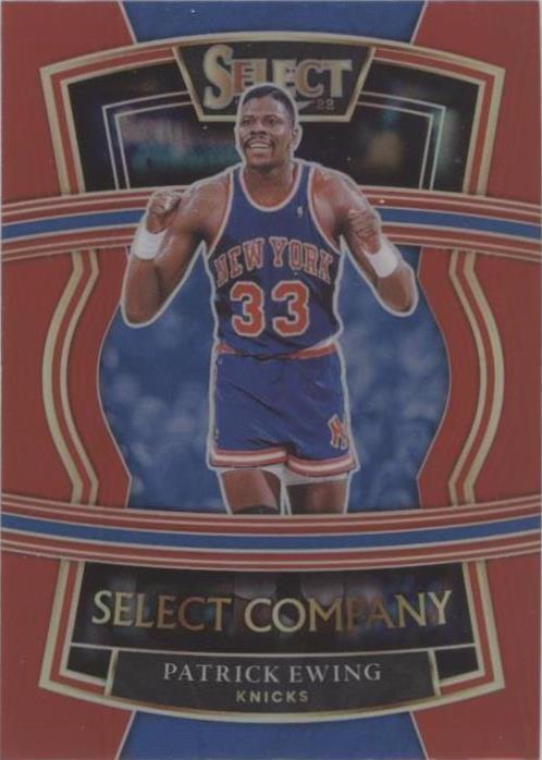 2021-22 Panini Select - Select Company Patrick Ewing #19 Red Prizm for ...