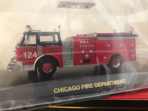 Code 3 #12863 ALF Century Chicago Fire Engine 124 1/64 | eBay