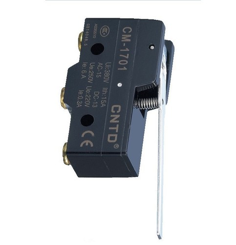 1PCS Micro Limit Switch Long Lever Arm SPDT Snap CNTD CM-1701 TEMCo ...