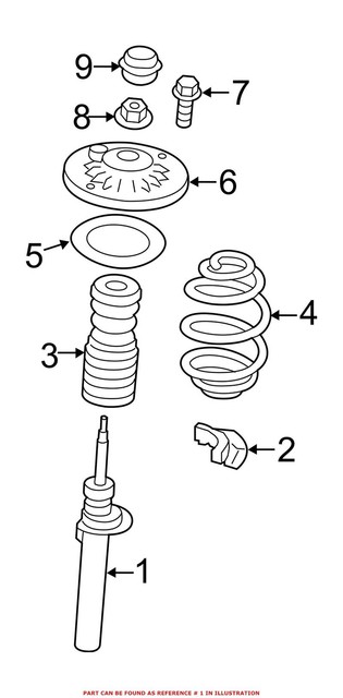 BMW 31316796409 Genuine OEM Factory Original Strut for sale online | eBay