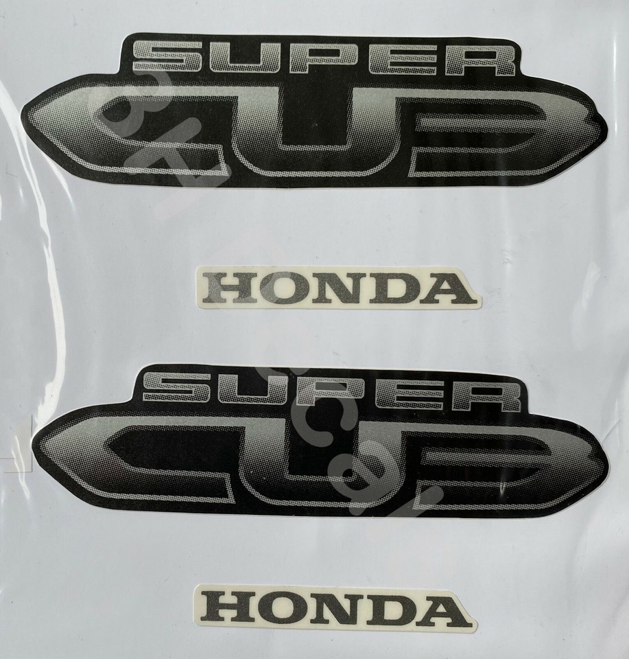 Custom made Honda Super Cub Press Cub decal sticker full set 50 70 90 ...