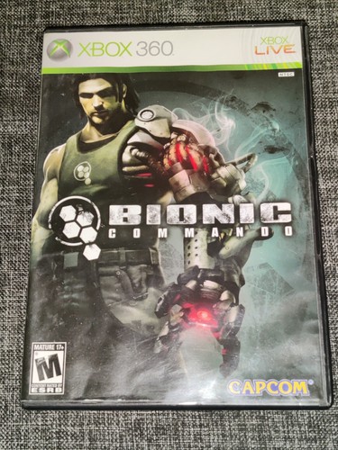 Bionic Commando (Microsoft Xbox 360, 2009) w/ Case No.Book Excellent ...