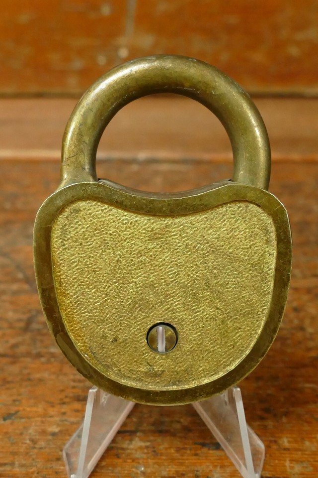 RARE Vintage Antique Padlock North Pole Igloo Brass Lock w/ Keys ...