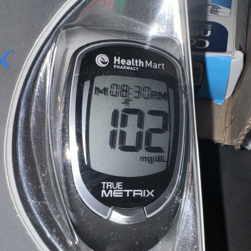 True Metrix Blood Glucose Monitoring System Complete Exp 2027 ...