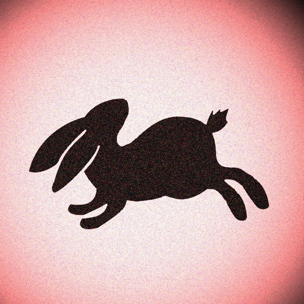 Running Bunny Stencil Bunnies Rabbits Easter Animals Stencils | eBay