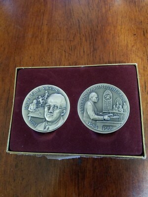 AFRICAN AMERICAN Sterling Silver Coins Martin Luther King, Jonas Salk ...