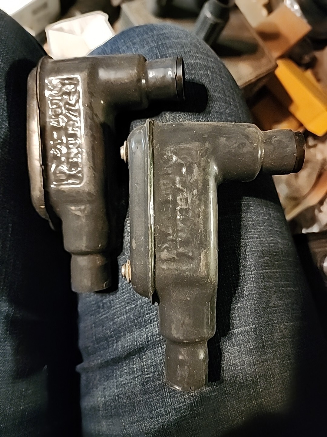 Plasti-Bond Conduit Body Type LB Size 1/2 Hub PVC Coated Iron | eBay