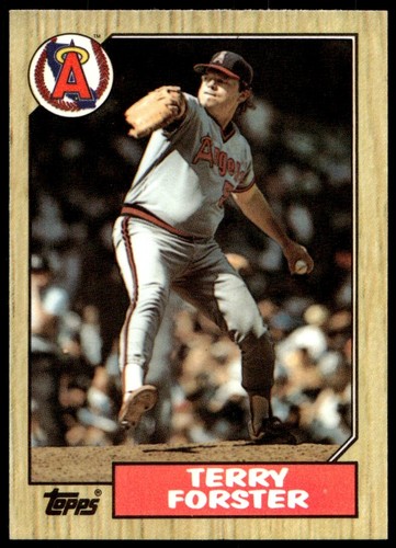 Terry Forster California Angels 1987 Topps Tiffany #652 | eBay