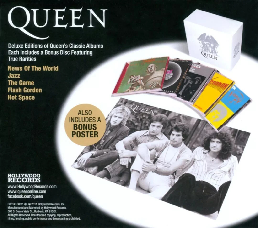 QUEEN 40 LIMITED EDITION COLLECTOR'S BOX SET 2 (10 CD) Like New! Free ...