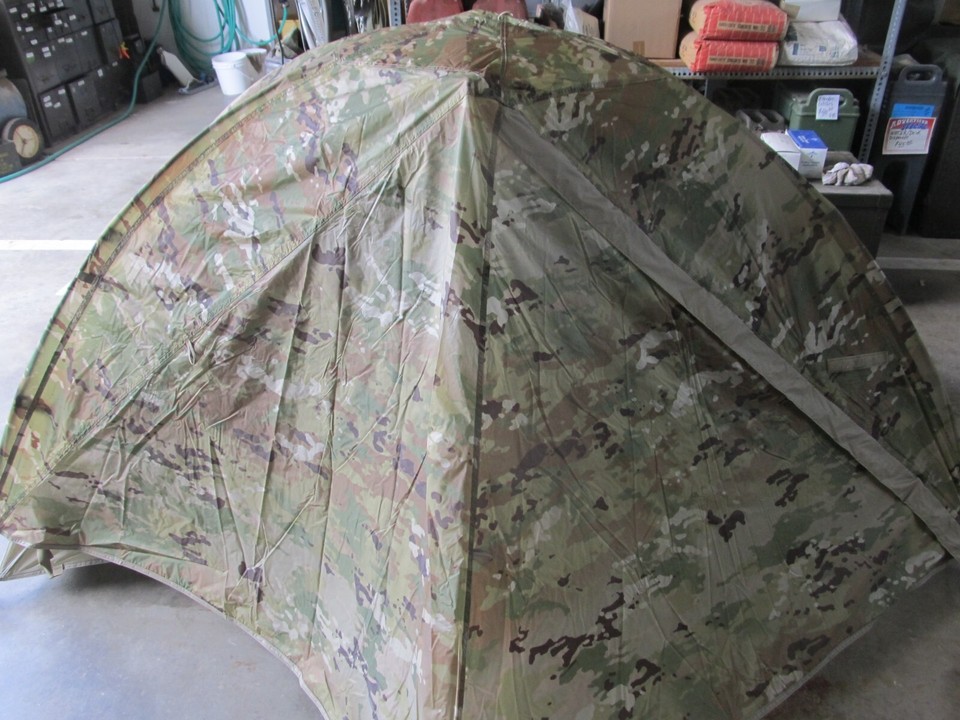 New Litefighter 1 Tent Shelter System Military OCP 1 Man Shelter NSN ...