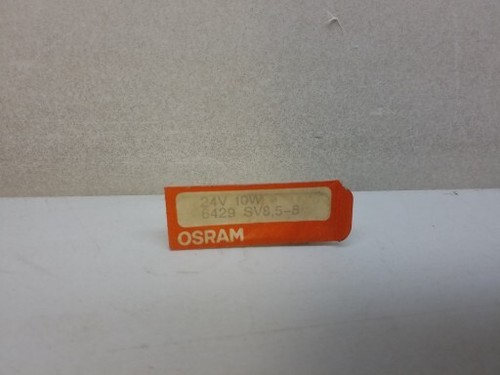 6429 Osram Bulb 24v 10w SV8, 5-8 6429 Osram Bulb Quantity One Bulb | eBay