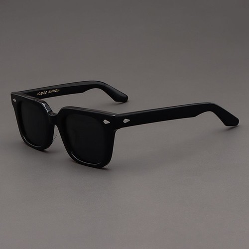 MOSCOT LEMTOSH Sunglasses Women Classical Square Black Plate Retro ...