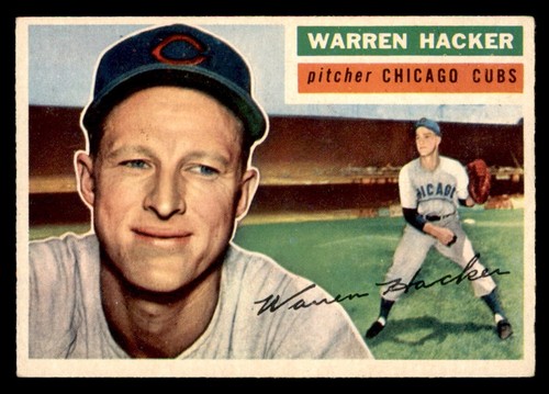 1956 Topps Baseball #282 Warren Hacker EX/MT *i1 | eBay