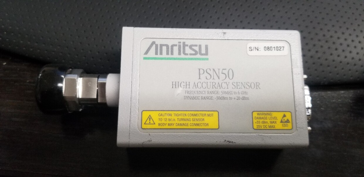 Anritsu PSN50 High Accuracy Power Sensor 50MHz-6GHz Unit #4 | eBay