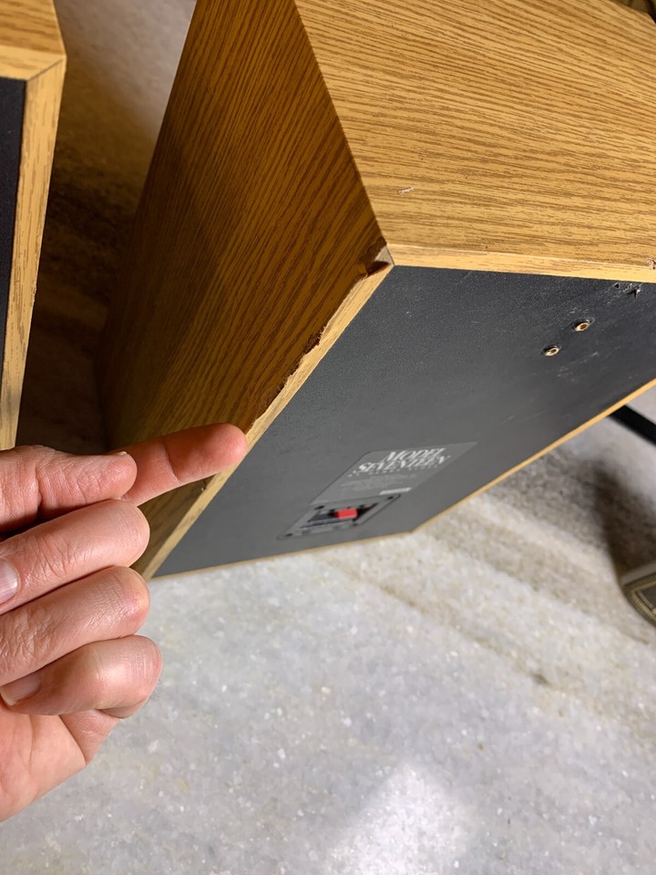 Vintage Cambridge SoundWorks Sound Works Model Seventeen 17 Bookshelf ...