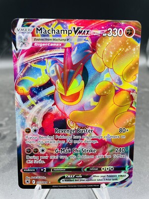 Pokemon Machamp VMAX 073/189 Astral Radiance Ultra Rare Holo NM | eBay