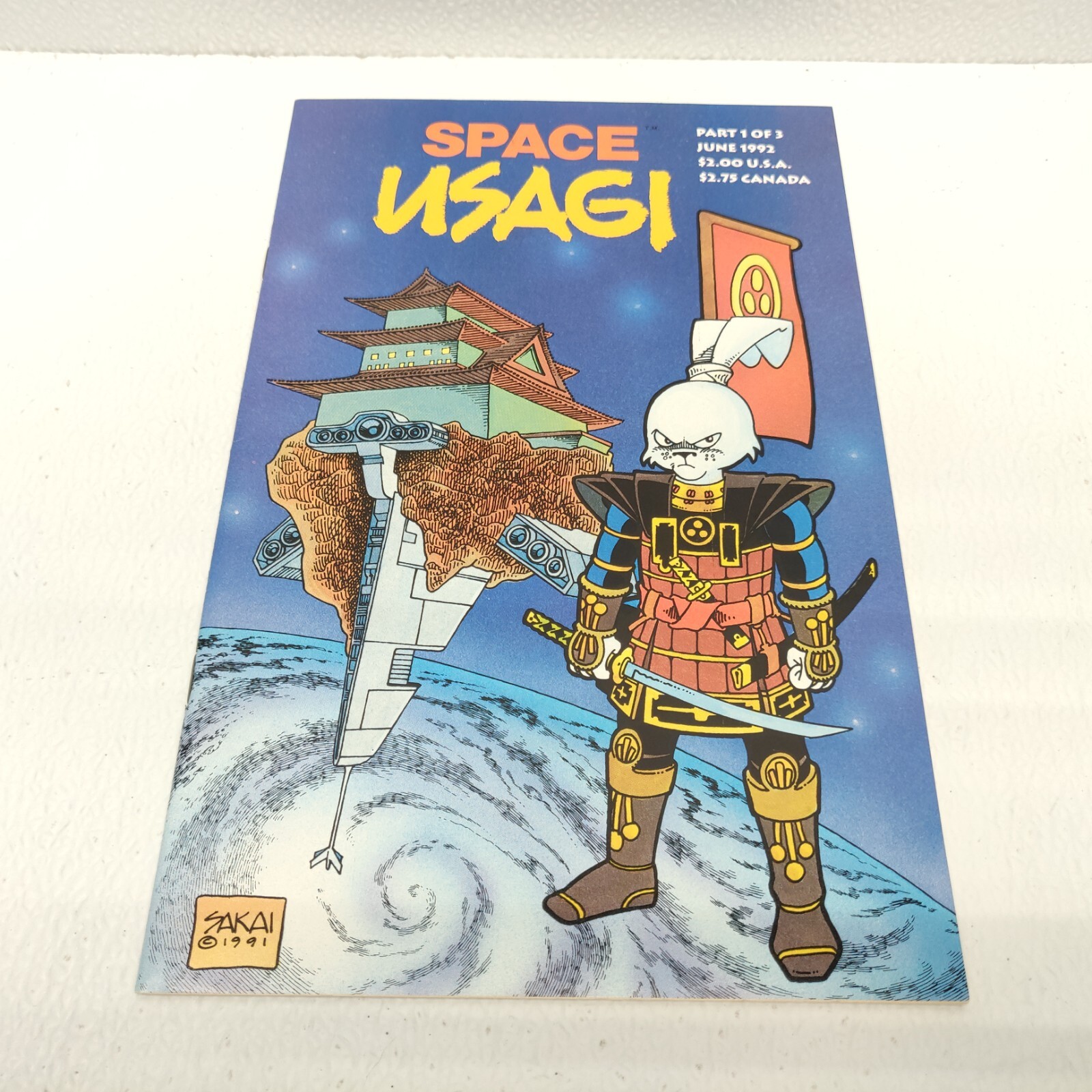 Space Usagi #1 (Mirage 1992) G/VG Usagi Yojimbo, Stan Sakai, Netflix ...