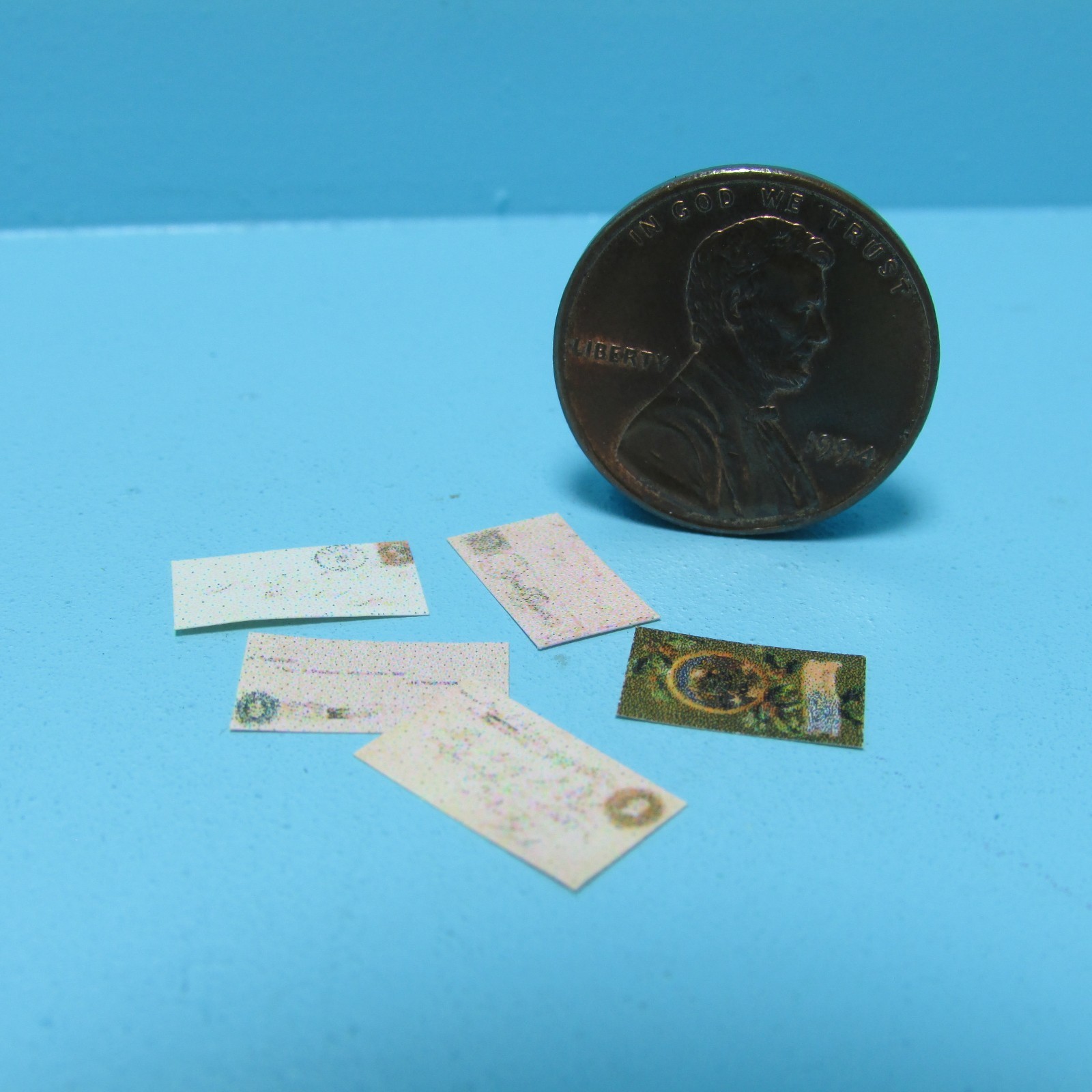 Dollhouse Miniature Mail Set Various Addressed and Stamped Letters ...