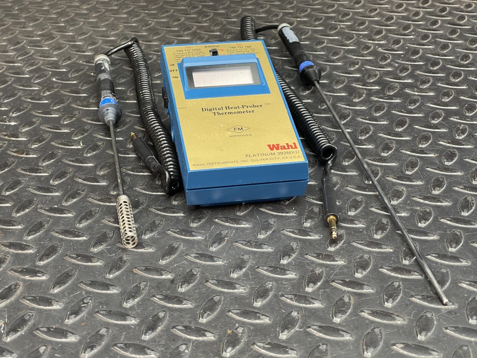 Wahl Platinum 392MXD Digital Heat-Prober Thermometer -60.0/752F (-51.1 ...