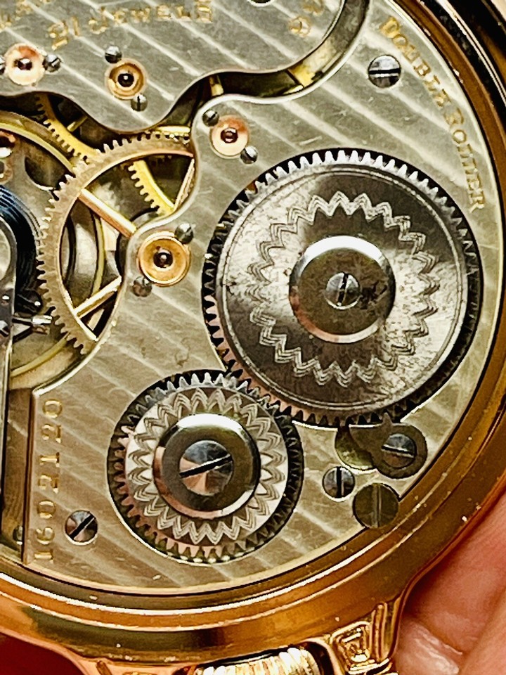 RARE ENGINEER CORPS USA Dial 1921 Hamilton 16S 21J Grade 992 BOC Pocket ...