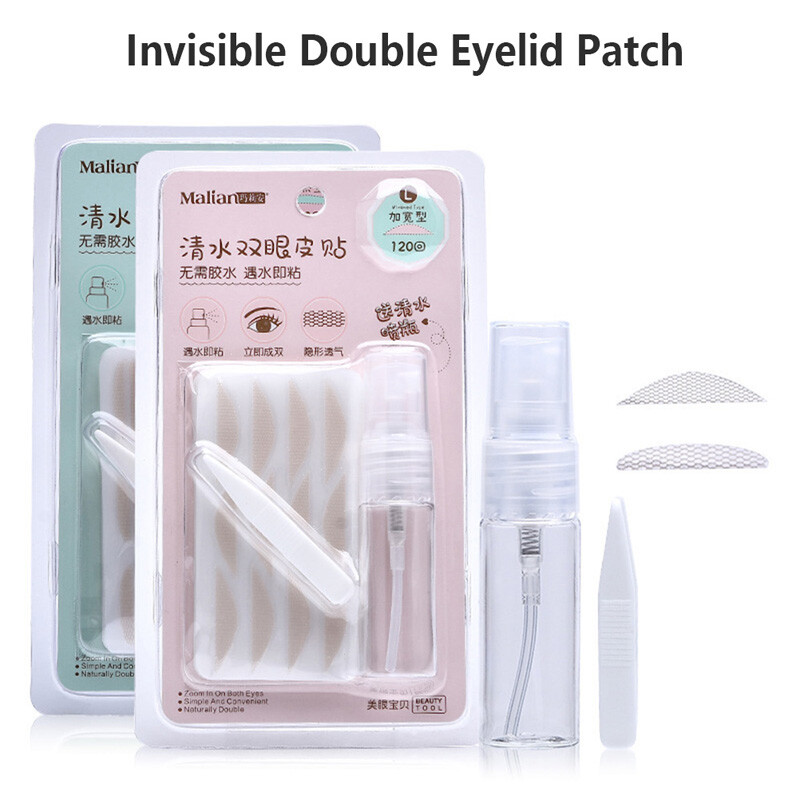 120pcs Natural Eye-Lift Mesh-Lace Invisible Double-Fold Eyelid Stic-va ...
