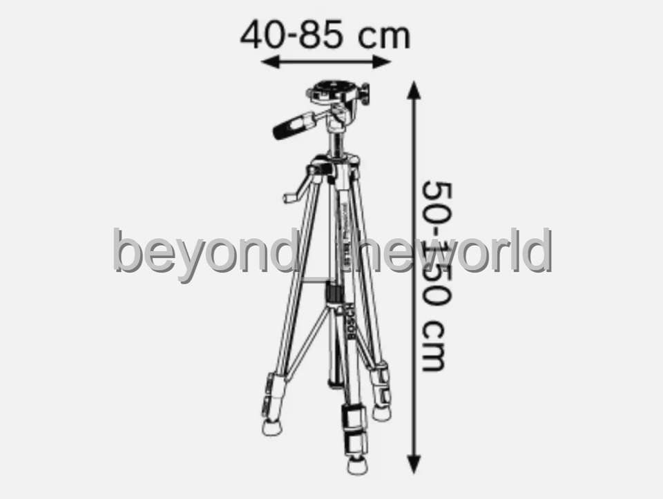 Bosch BS150/BT150 1/4" Laser Level Camera Tripod Detachable Mount Base ...