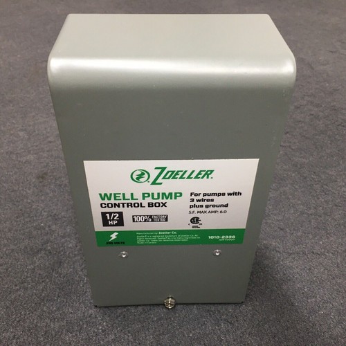 Zoeller Well Pump Control Box [1010-2336] 1/2-HP (Steel) For ...
