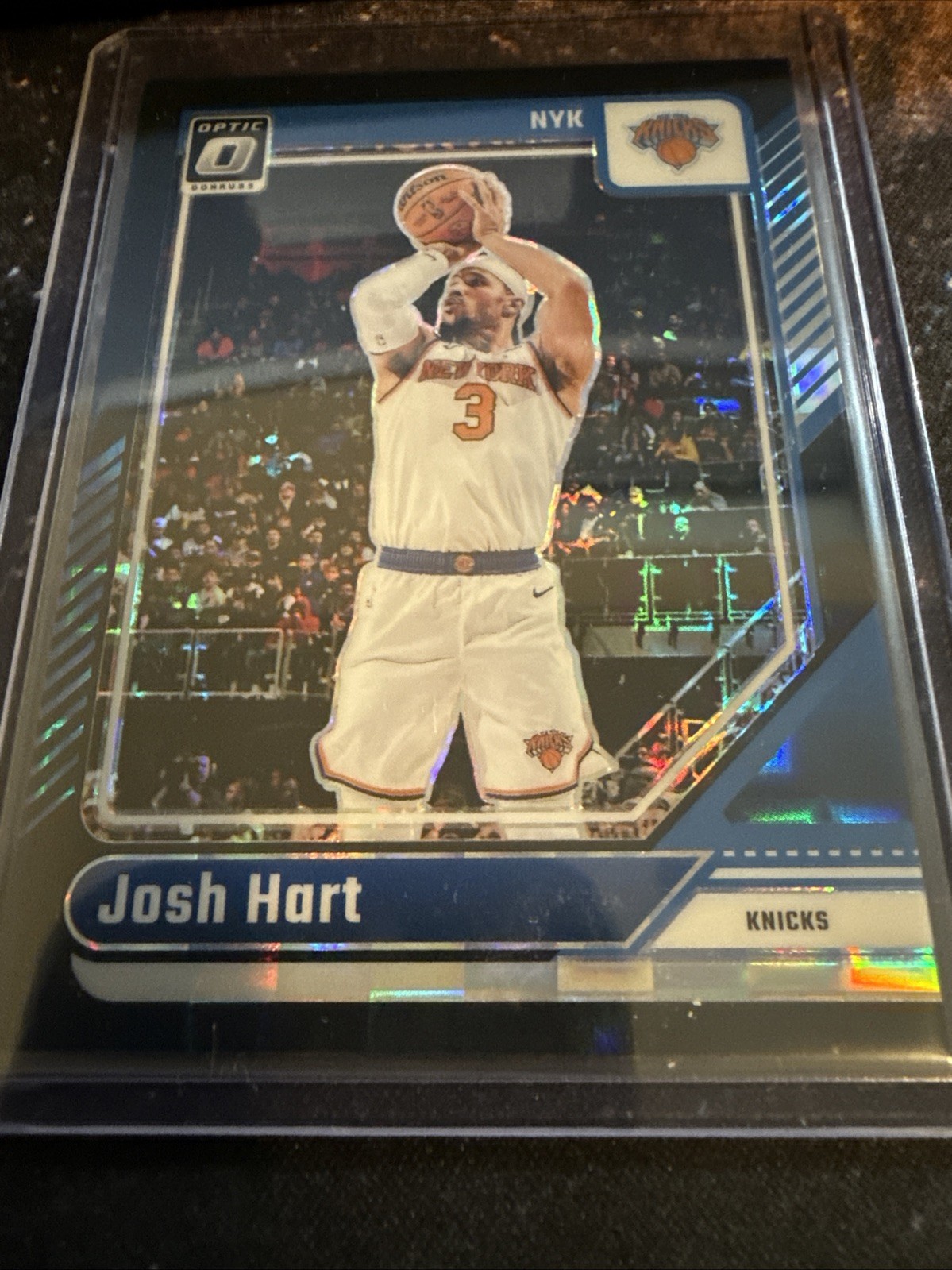 2024-25 Panini Donruss Optic - Josh Hart #102 Black Pandora Prizm /15 ...
