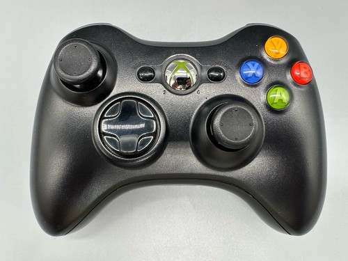 Official OEM Microsoft Xbox 360 Black Controller Tested And Cleaned | eBay