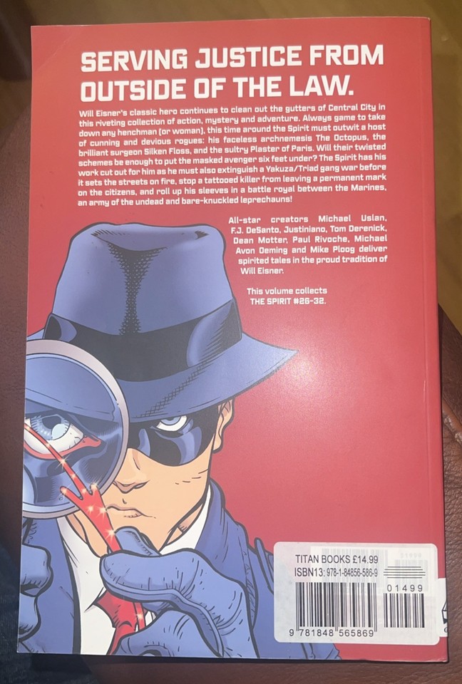 Spirit - Book Five #5 - Will Eisner-TPB | eBay UK