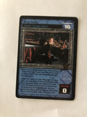 WWE RAW DEAL -Ring Steps RARE Action: Foreign Object | eBay