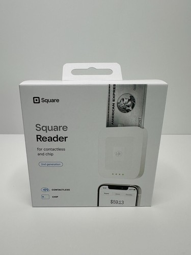 Square Credit Card Reader for Contactless and Chip Machine 2nd Gen NEW ...