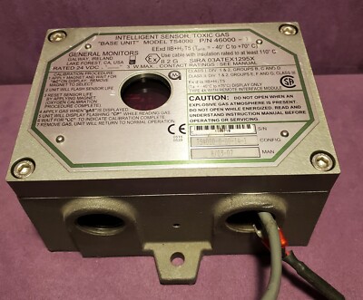 GENERAL MONITORS TS4000 Intelligent Sensor Toxic Gas 46000-2 TS4000-0 ...